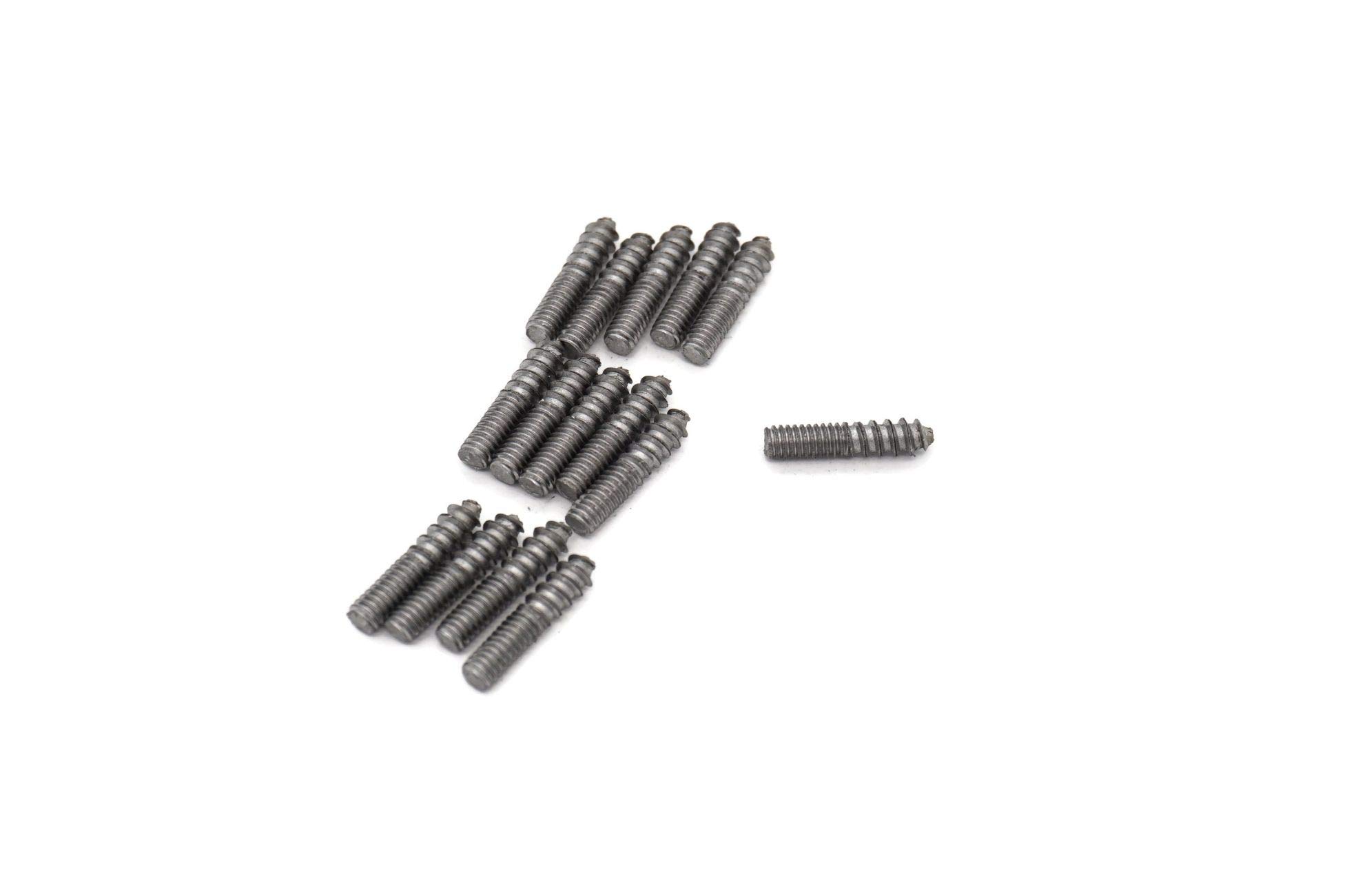 15 Hanger Bolts 8-32 X 3/4” Furniture Cabinet Knob Wood Screw Adapter Small Lag Bolts Small Knob Wood Screw Adapter Use in Place of Machine Screw Anchor Bolts