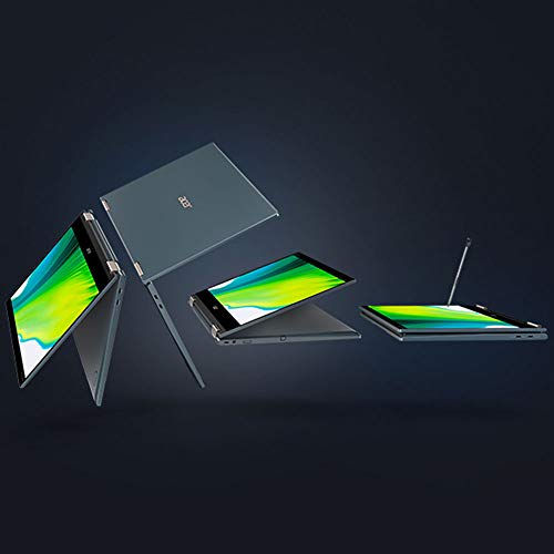 Acer Spin 7, 14" FHD Touch Display, Qualcomm Snapdragon 8cx Gen 2 5G Compute Platform, 8GB LPDDR4X, 512GB Universal Flash Storage, 5G, 4G LTE, Wi-Fi, Backlit KB, FPR, Antimicrobial, SP714-61NA-S1QA