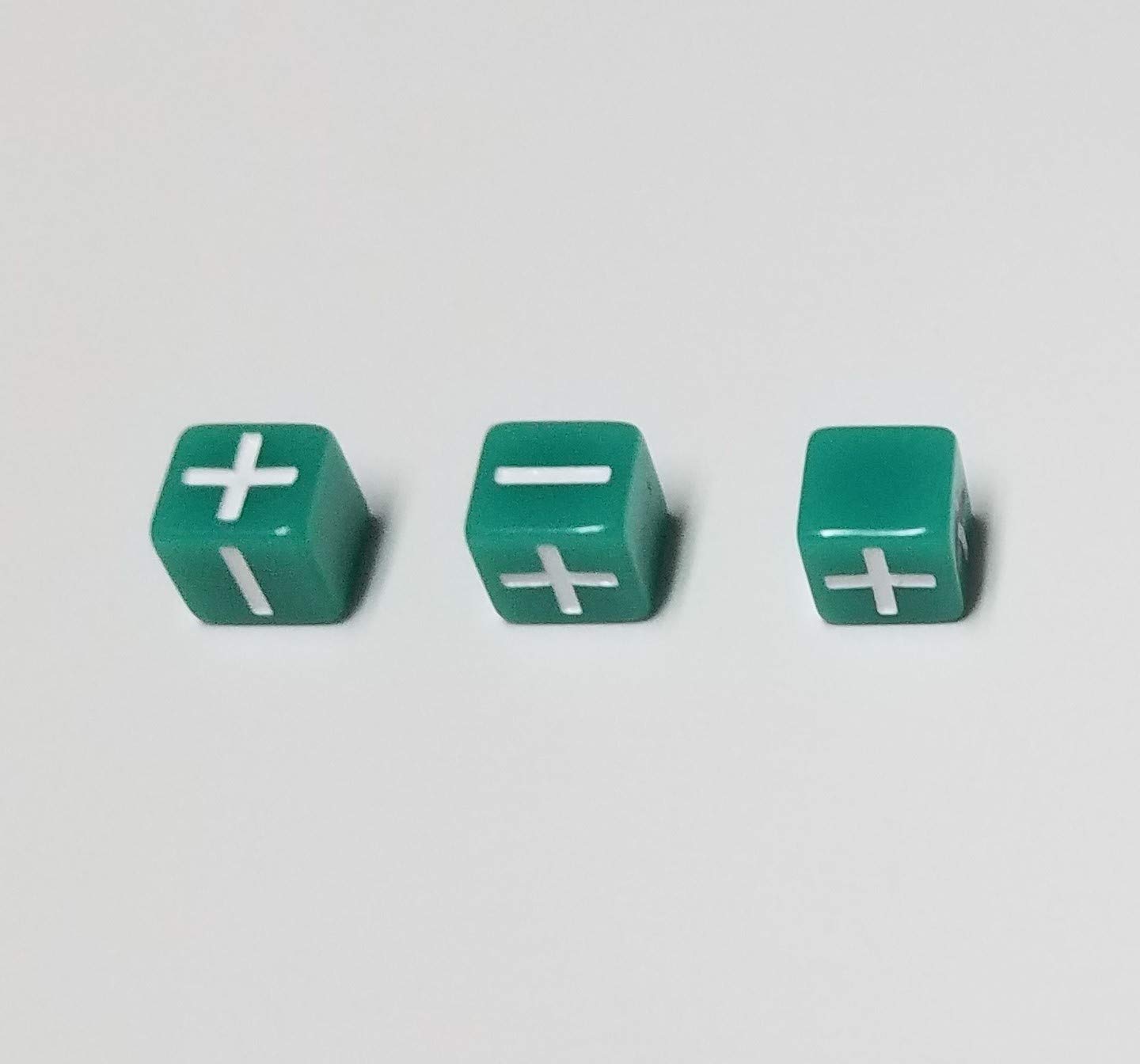 10mm Green & Purple Fate Fudge Dice / 8 Very Small Dice