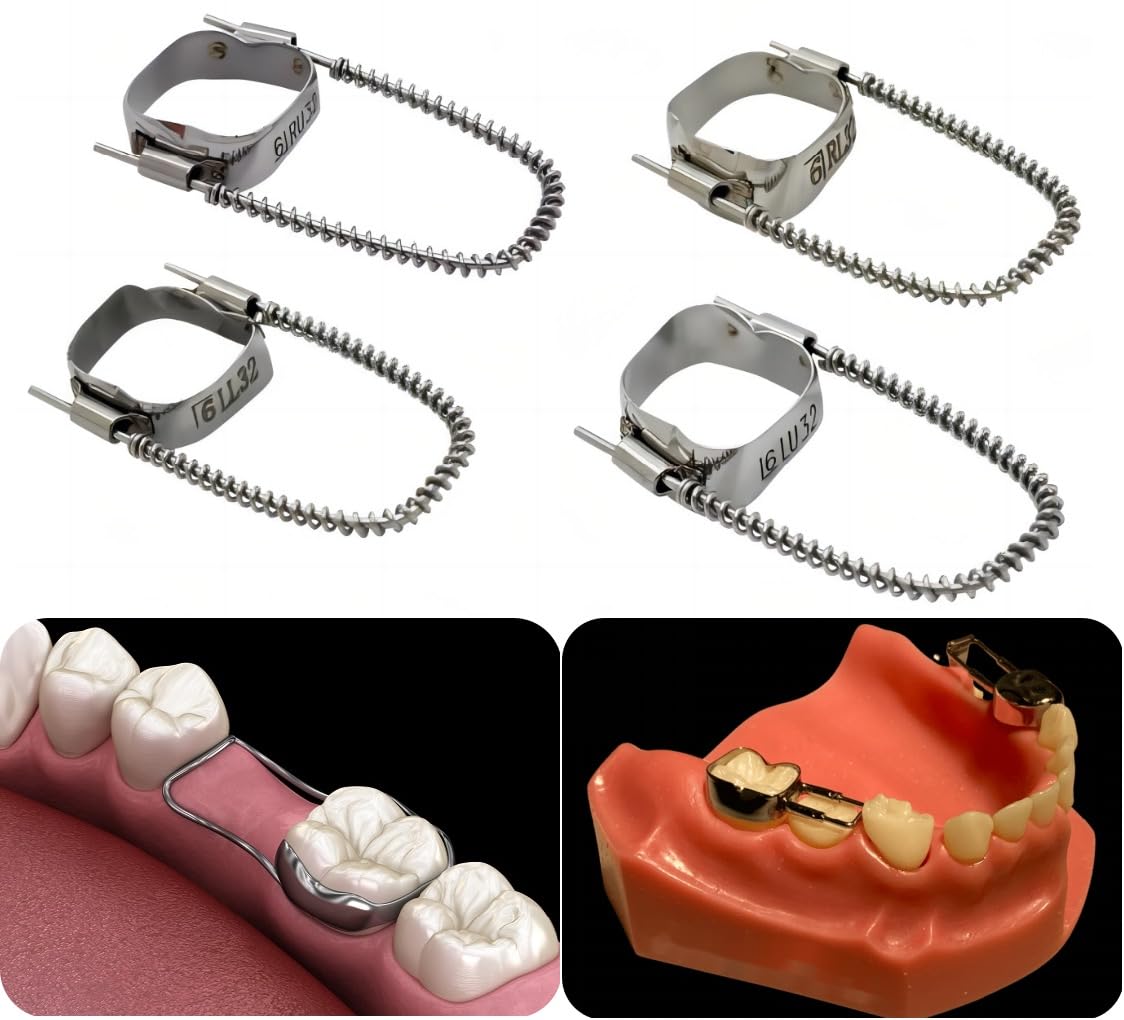 Space Maintainer For Children,10 Size/Box, 40pcs/Box, 4pcs/Size From Sino Dental Group (#6 Molar)