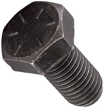3/4-10 x 1 Hex Head Cap Screws, Alloy Steel Grade 8, Plain Finish (Quantity: 25 pcs) - Coarse Thread UNC, Fully Threaded, Length: 1 Inch, Thread Size: 3/4 Inch