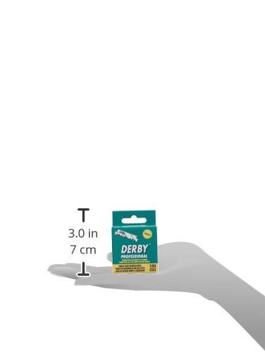 100 Derby Professional Single Edge Razor Blades