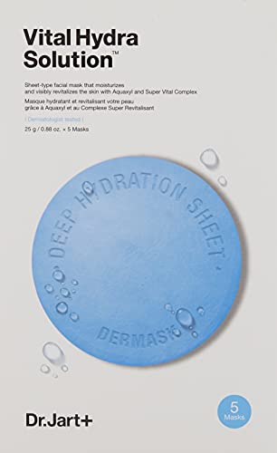 DR.JART+ Vital Hydra Solution Sheet Mask, 5count