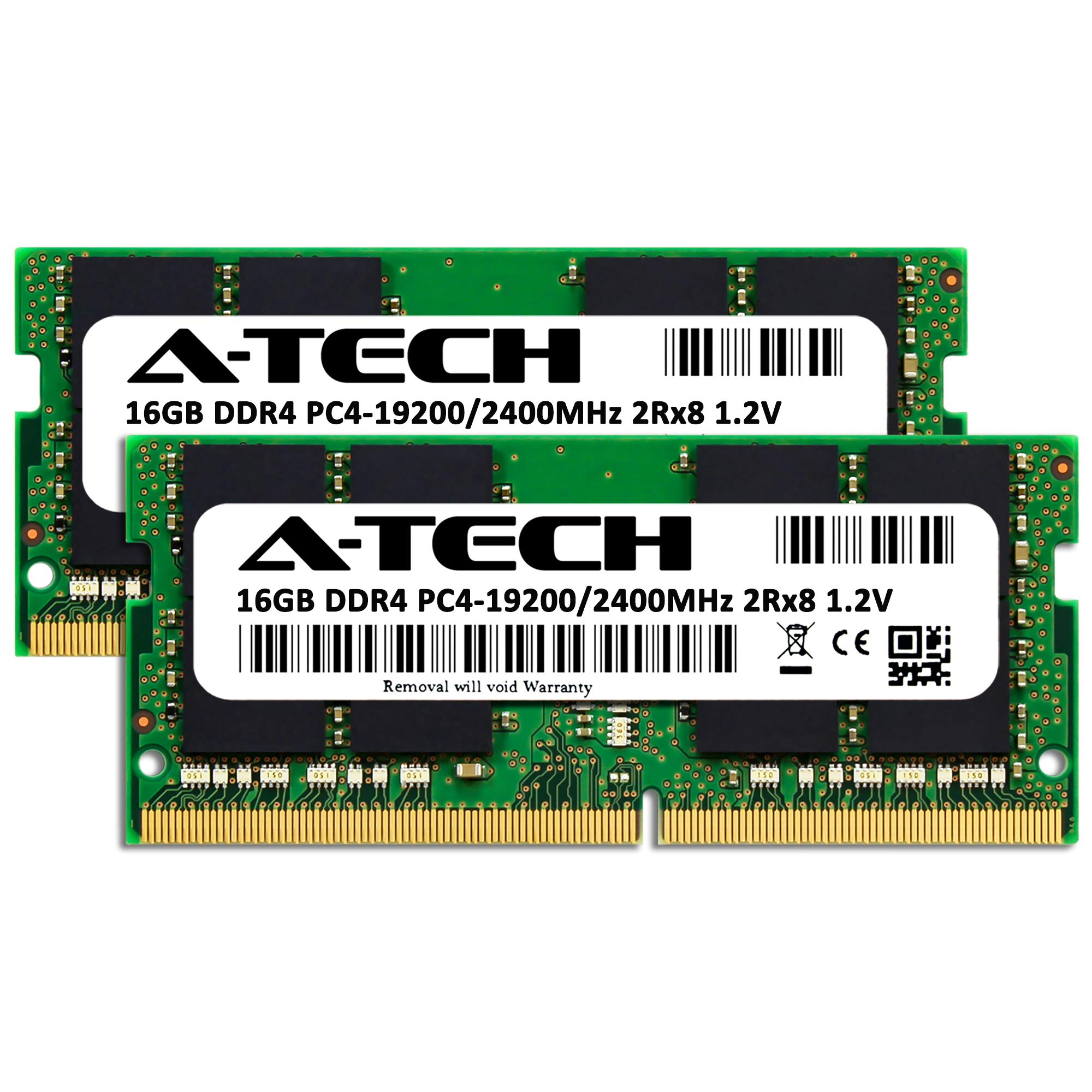 A-Tech 32GB Kit (2x16GB) RAM for Dell Latitude 5580, 5488, 5480 Laptop | DDR4 2400 MHz SODIMM PC4-19200 Memory Upgrade
