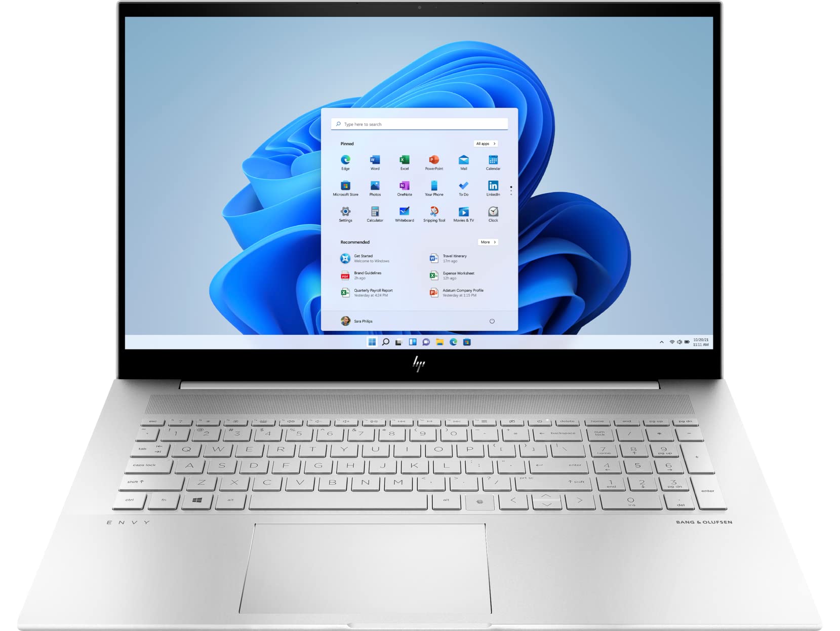 HP Envy 17t CG 17.3" Touch FHD Laptop (Intel i7-1195G7 4-Core, 16GB RAM, 128GB SSD + 1TB HDD, Intel Iris Xe, 1920x1080, Backlit KB, FP Reader, WiFi 6, BT 5, Win11H) w/Hub