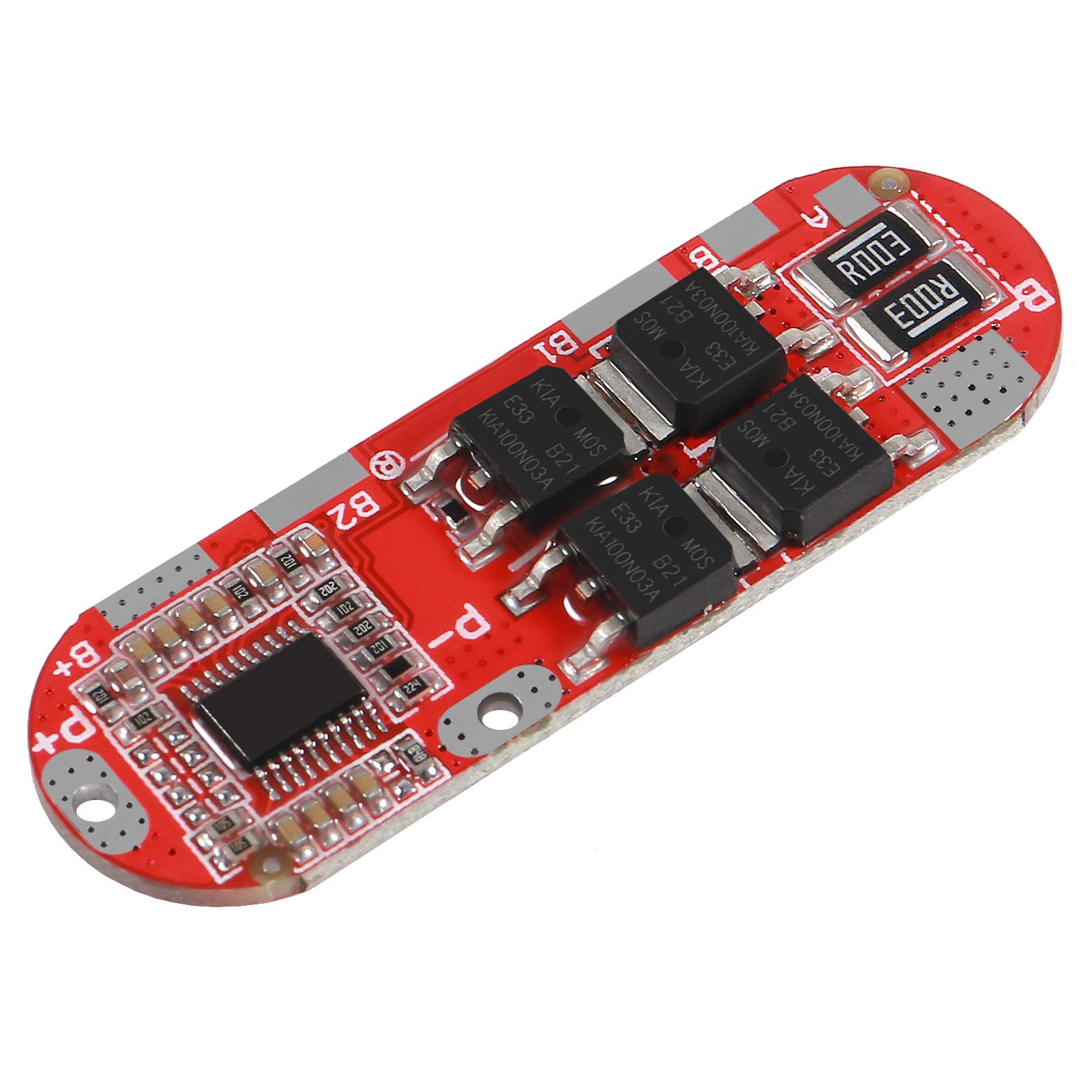 ACEIRMC 2pcs BMS 5S 21V 18650 Li-ion Lithium Battery Protection Circuit Charging Board Module PCM Polymer Lipo Cell PCB (5S BMS 25A 21V)