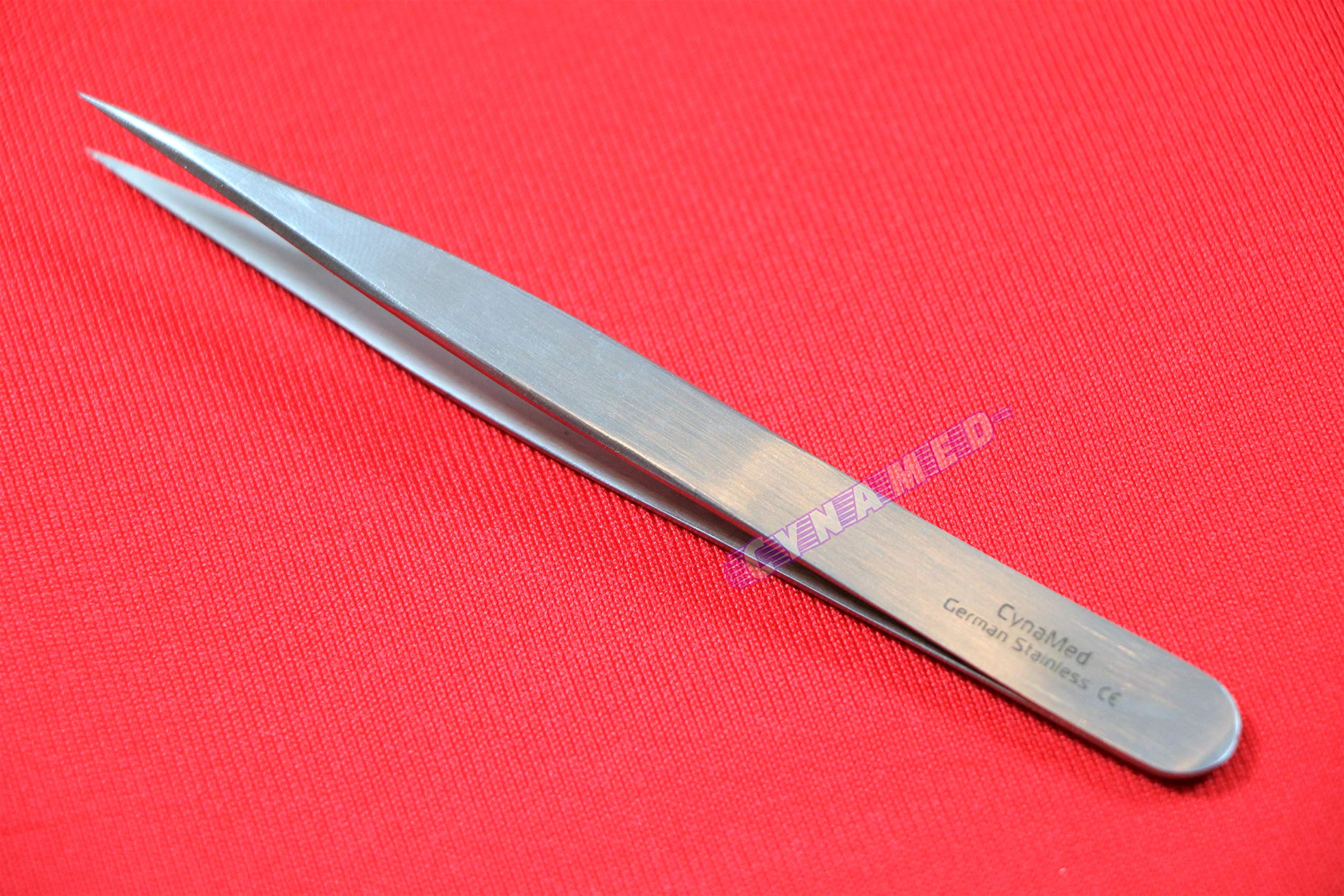 3 Pieces Fine Tip Jewelry Tweezer Forceps Precision Tweezers High Grade Stainless Repair Tool Cynamed