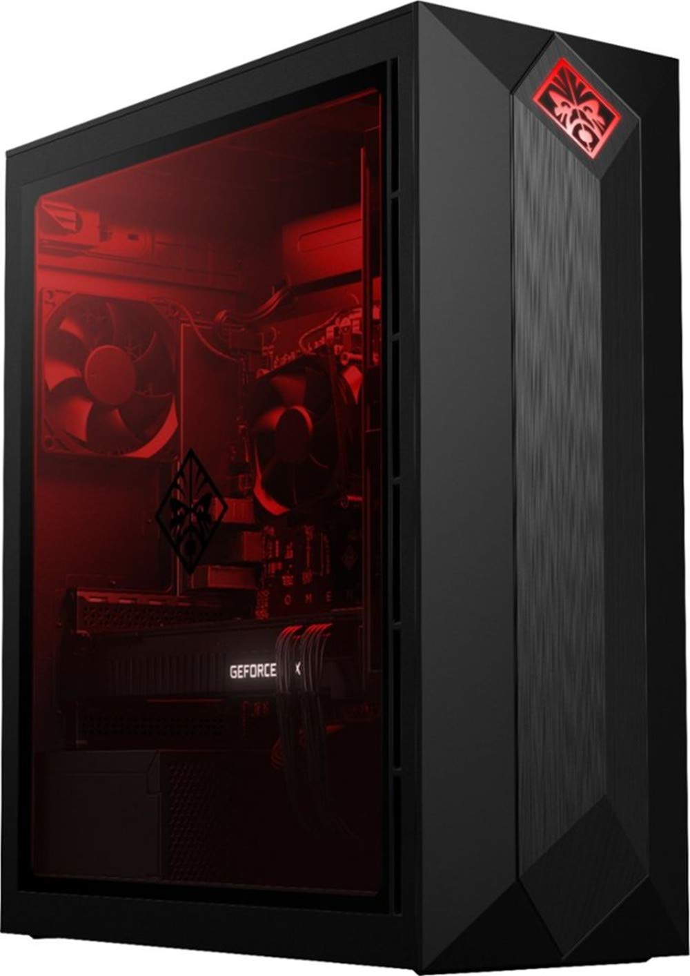 2019 HP Omen Obelisk Gaming Desktop Computer, 8th Gen Intel Hexa-Core i7-8700 up to 4.6GHz, 16GB DDR4 RAM, 2TB 7200 RPM HDD + 256GB SSD, GeForce RTX 2080 8GB, 802.11ac WiFi, Bluetooth 4.2, Windows 10