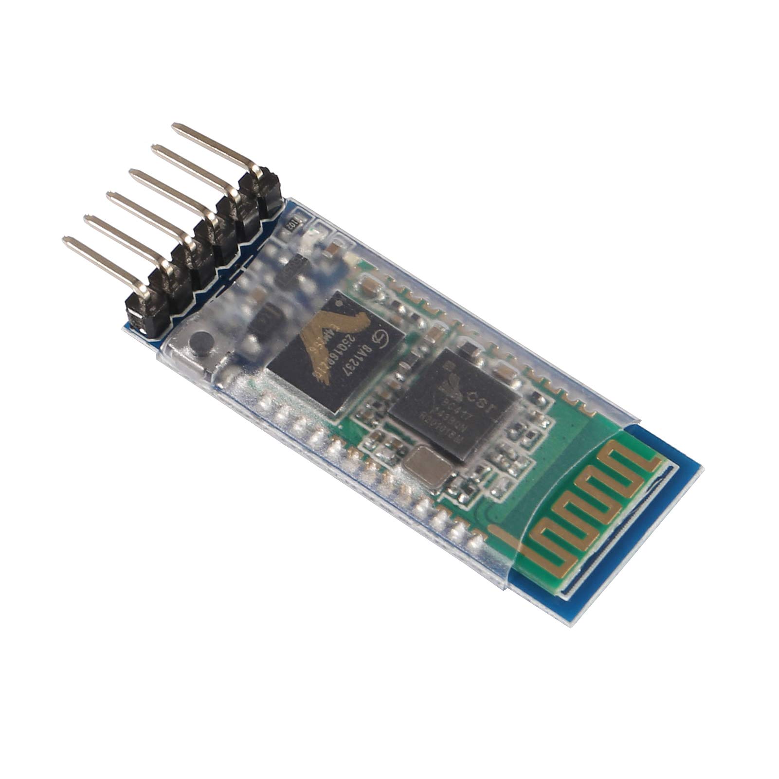 ACEIRMC HC-05 Wireless Bluetooth RF Transceiver Master Slave Integrated Bluetooth Module 6 Pin Wireless Serial Port Communication BT Module for Arduino (3pcs)