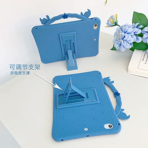 Case for iPad 8th / 7th Generation (2020/2019), iPad 10.2 Case for Kids,Stitch Cute Cartoon Case with Fold Stand Ultra Soft Slim Silica Shockproof Cover for Girls Boys