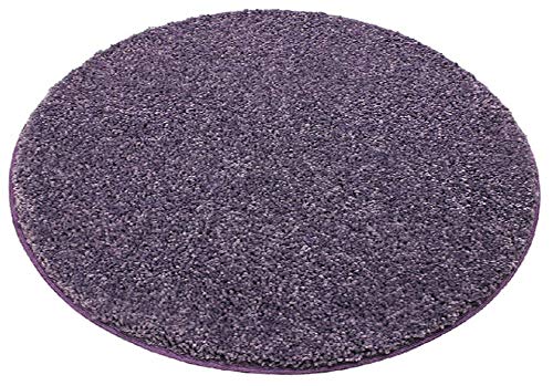 12 Rainbow Kids Crazy Carpet Circle Seats 18” Round Soft Warm Floor Mat - Cushions | Classroom, Story Time, Group Activity, Time-Out Spot Marker and Fun. Home Bedroom & Play Areas - USA Made