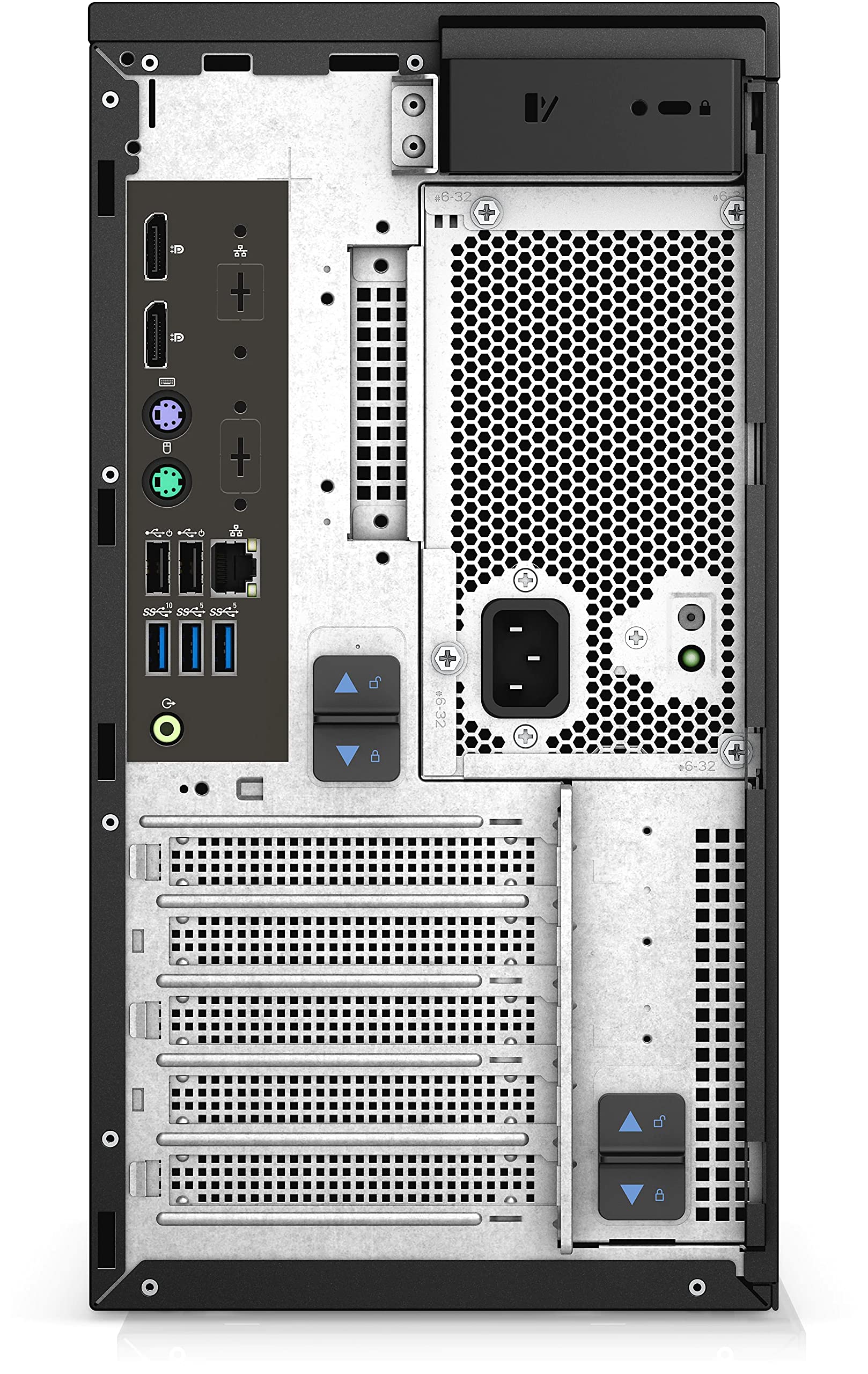 2021 Dell Precision 3650 Tower Workstation Desktop, Intel i7-11700, Quadro P1000 4G, 32GB RAM, 2TB SSD + 2TB HDD, No-DVD, WiFi 6, Type-C, DisplayPort, Keyboard & Mouse, Win 10 Pro