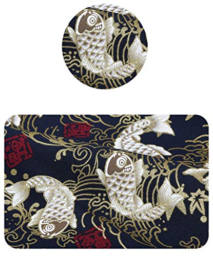 5PCS Cotton Craft Fabric 25x25 cm, Cute Japanese Style Cotton Wrapping Cloth Squares Quilting Fabric, Bundles of Fabric for DIY Patchwork Sewing (G#)