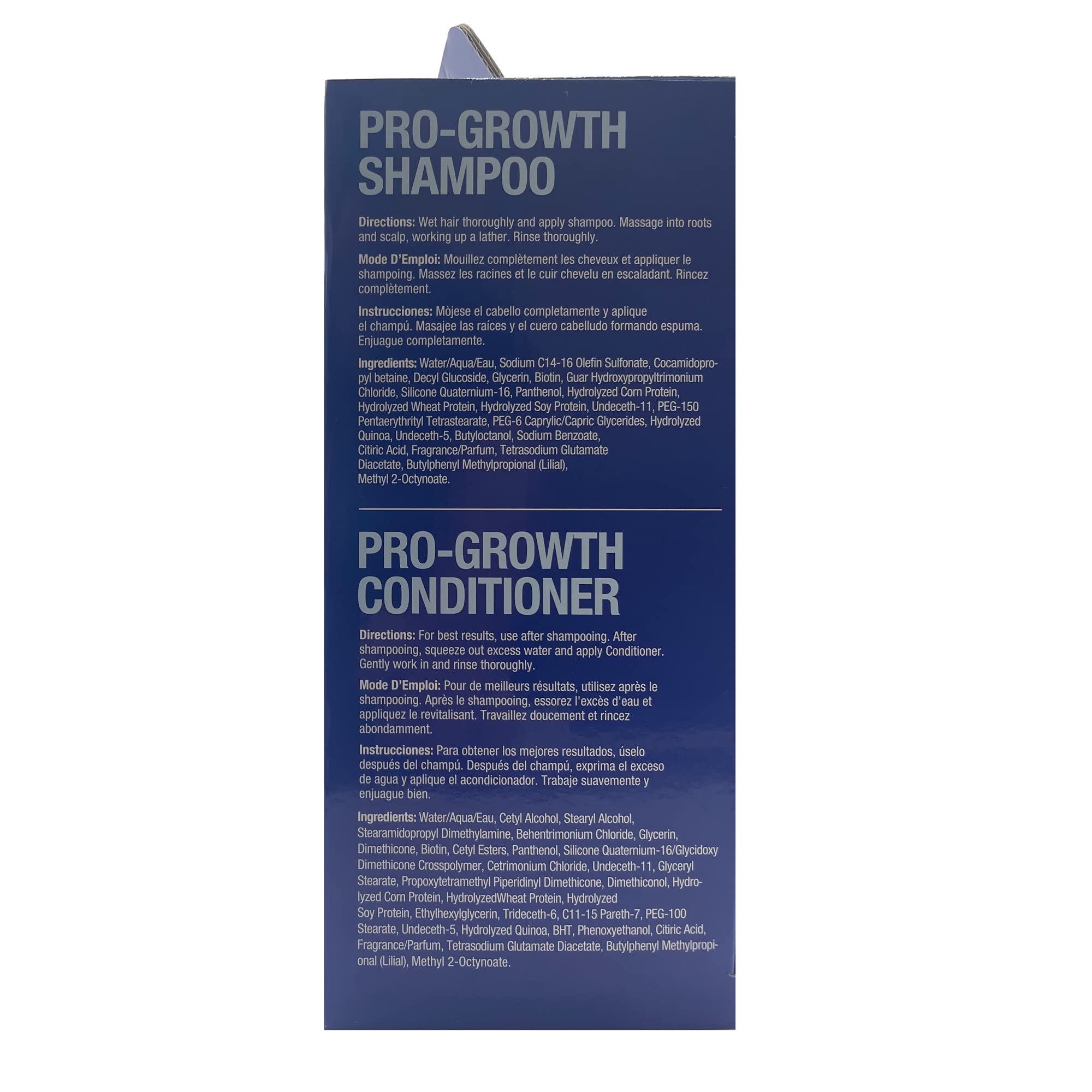 Difeel Biotin Pro-Growth 4-PC Hair Care Gift Set - Shampoo (12oz), Conditioner (12oz), Hair Oil (7oz), and Hair Mask (12oz)