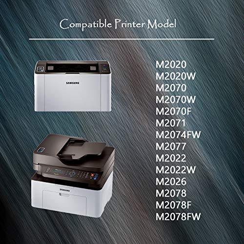 2-Pack TG Imaging (Newest Version) Compatible MLT-D111S Toner Cartridge (2xBlack Combo Pack) for 111S MLTD111S Work for Xpress M2020 M2070 Printers