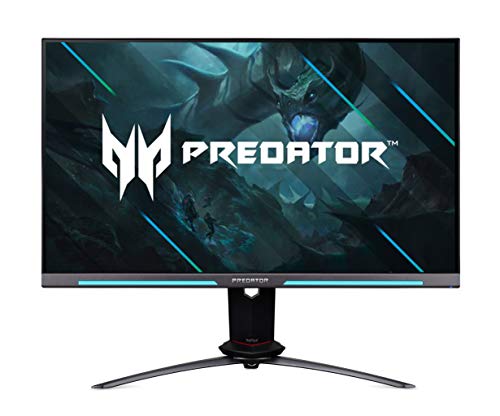 Acer Predator XB253Q GZbmiiprzx 24.5" FHD (1920 x 1080) IPS G-SYNC Compatible Monitor, VESA Certified DisplayHDR400, Up to 0.5ms (G to G), 240Hz, 99% sRGB (1 x Display Port & 2 x HDMI Ports), Black