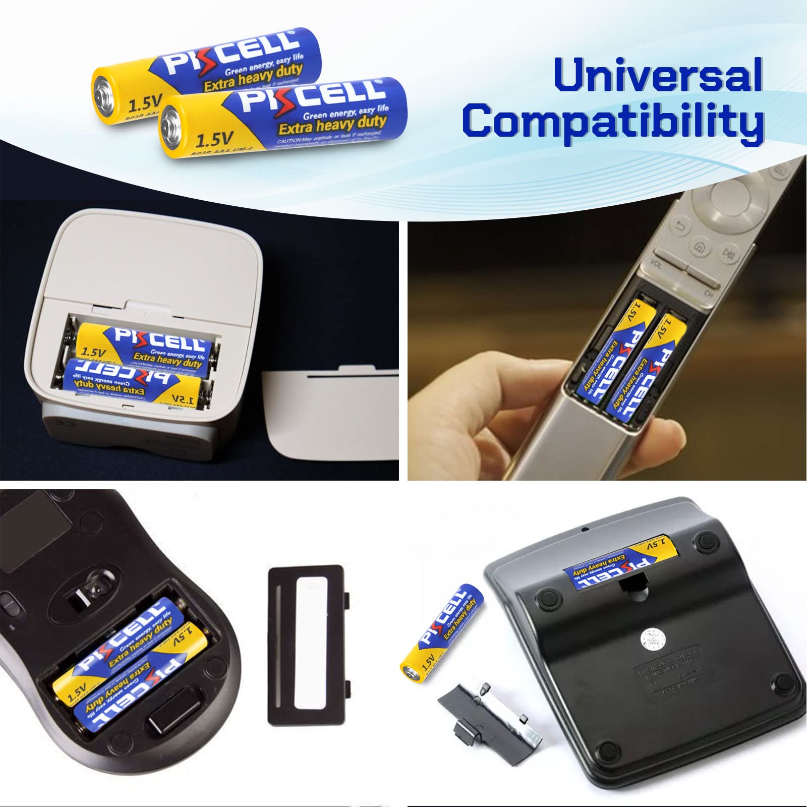 100 Pack AAA Batteries R03P UM-4 AAA Battery 1.5V Single Use Battery Triple A Batteries Carbon Zinc AAA Batteries