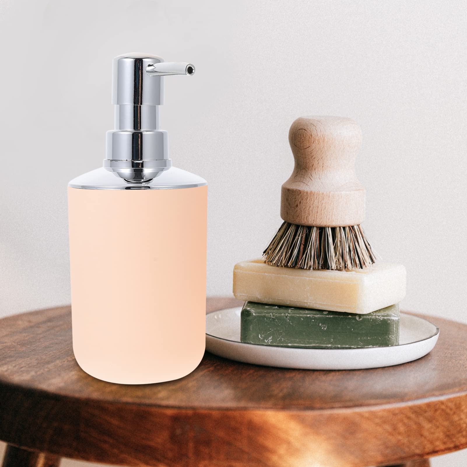 1 Set Bathroom Set Foam Hand Soap Dispenser Toothbrush Holder Cup White Bathroom Accessories Black Decor Hand Soap Container White Decor Dish Soap Dressing Table Plating