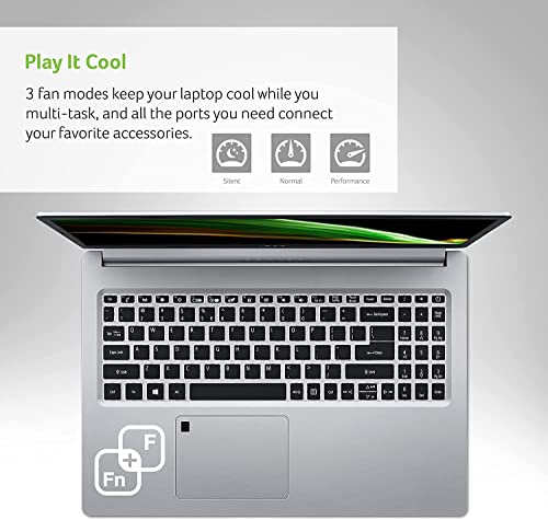 Acer Newest Aspire 5 15.6" FHD Laptop Computer Ryzen 3 3350U Quad-Core Mobile Processor 20GB RAM 1TB SSD, Backlit KB, Fingerprint Reader, WiFi6, HDMI, Windows 11 S Model, E.S 32GB USB Card