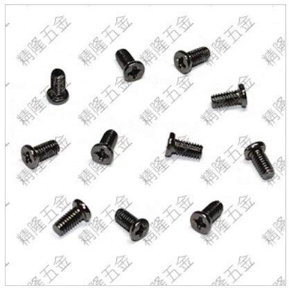 Screw 1000pcs/lot CM2.55 Steel with Black Znic Plus Hard Laptop Screw (Notebook Computer Screw)