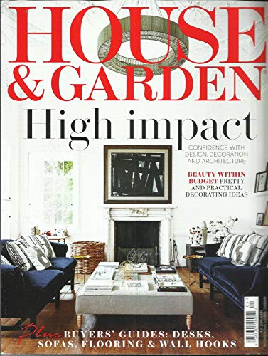 HOUSE & GARDEN MAGAZINE, THE BEST IN INTERNATIONAL DESIGN & DECORATION MAY,2019