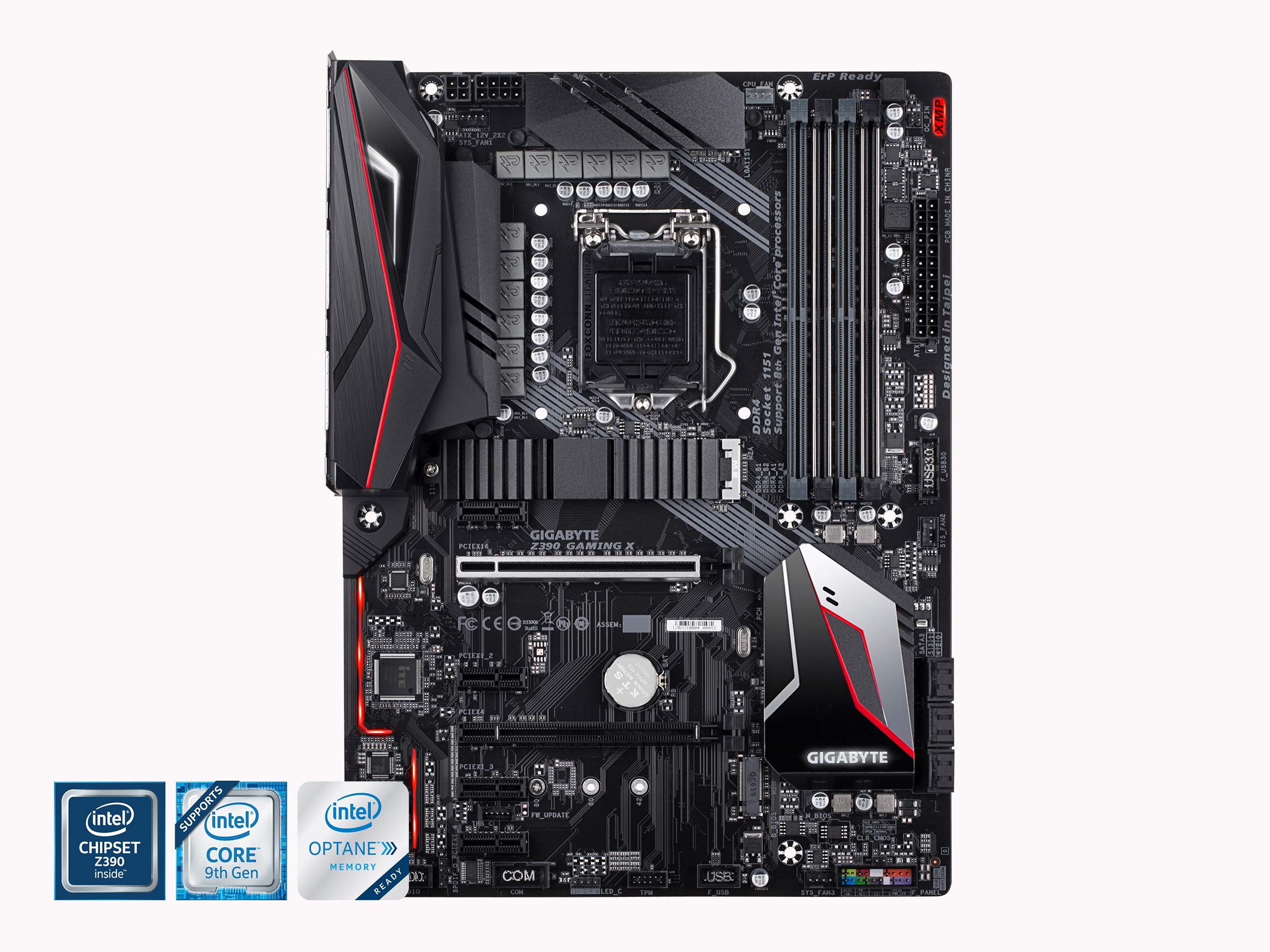 GIGABYTE Z390 GAMING X (Intel LGA1151/Z390/ATX/2xM.2/Realtek ALC892/Intel LAN/HDMI/Gaming Motherboard)