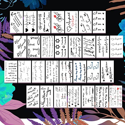 30 Sheets Butterfly Tattoos for Kids Womens - 110 Pcs 3D Tattoos, Colorful Body Art Temporary Tattoos, Butterfly Party Favors