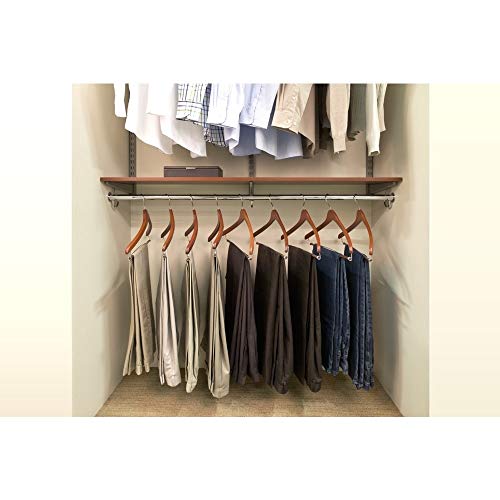 36x12-inch Modern Cherry Wood Shelf Red