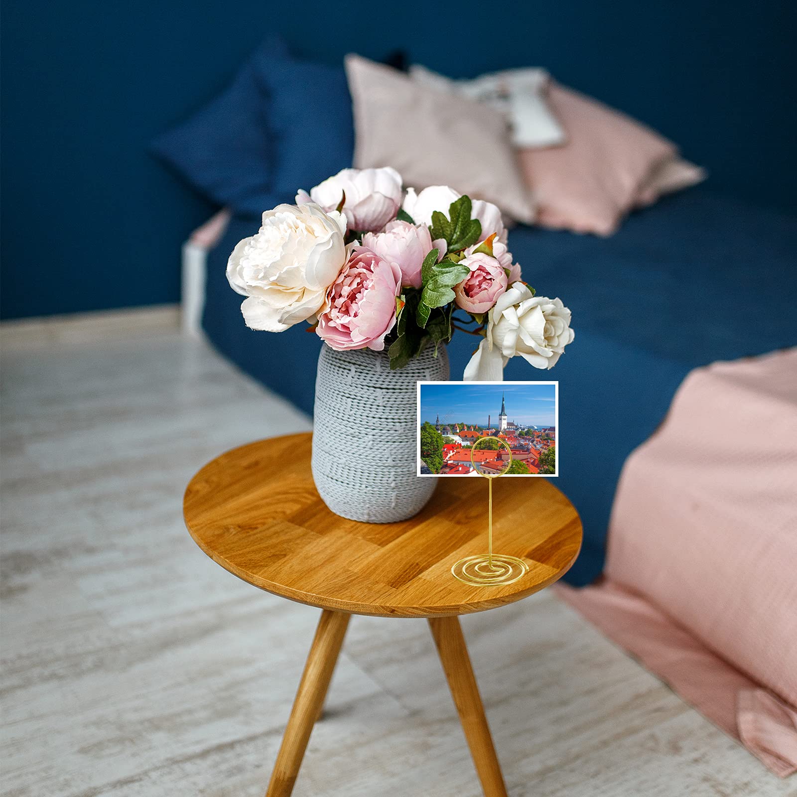 20 Pack Table Number Holders Place Card Holder Photo Picture Holder for Wedding, Birthday Party