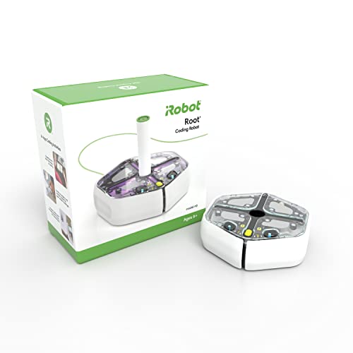 iRobot Root rt0 Coding Robot: Programmable STEM Toy for Kids 6+, Ideal for Creative Play Through Art, Music, & Code , White