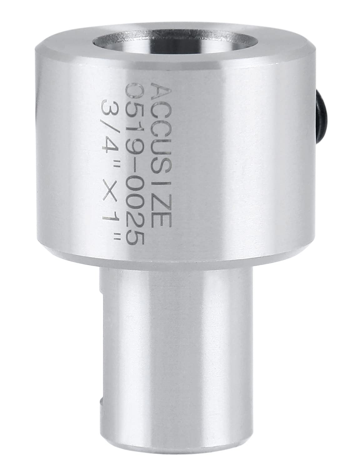 Accusize Industrial Tools 3/4 in. Annular Cutter Extension for a 3/4'' / 19.05 mm Weldon Shank Annular Cutter, 1" Long, Weldon Adapter, 0519-0025