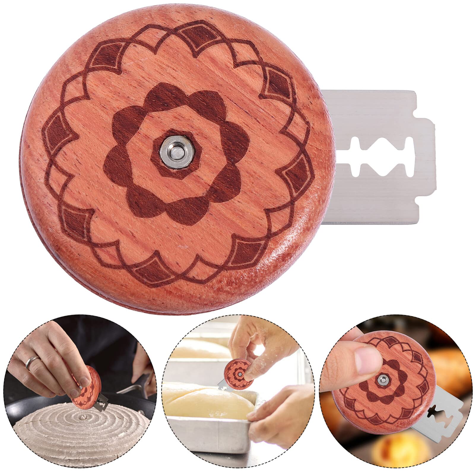 1 Set UFO Bread Lame Cutter Dough Scoring Tool Bread Dough Slashing Tools Sourdough Bread Cutter Baking Making Tools for Bread Bakers