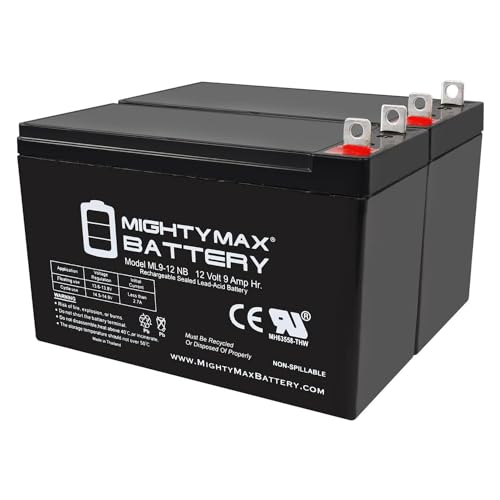 Mighty Max Battery 12V 9AH SLA Battery Replacement for Generac GP6500E