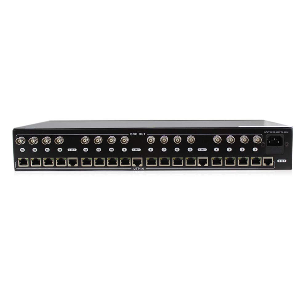 16 Channel Video Balun Power Supply Passive Video Receiver Hub,DC12V 20A 240W