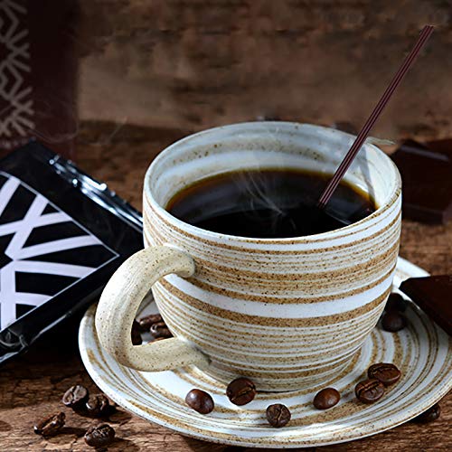 Coffee Stirrers Sticks 400 Individually Wrapped 6.7in,Disposable coffee straw stirring rod,Coffee Straw,Disposable Plastic Drink Stirrer Sticks Health and Safety Three-hole coffee straw