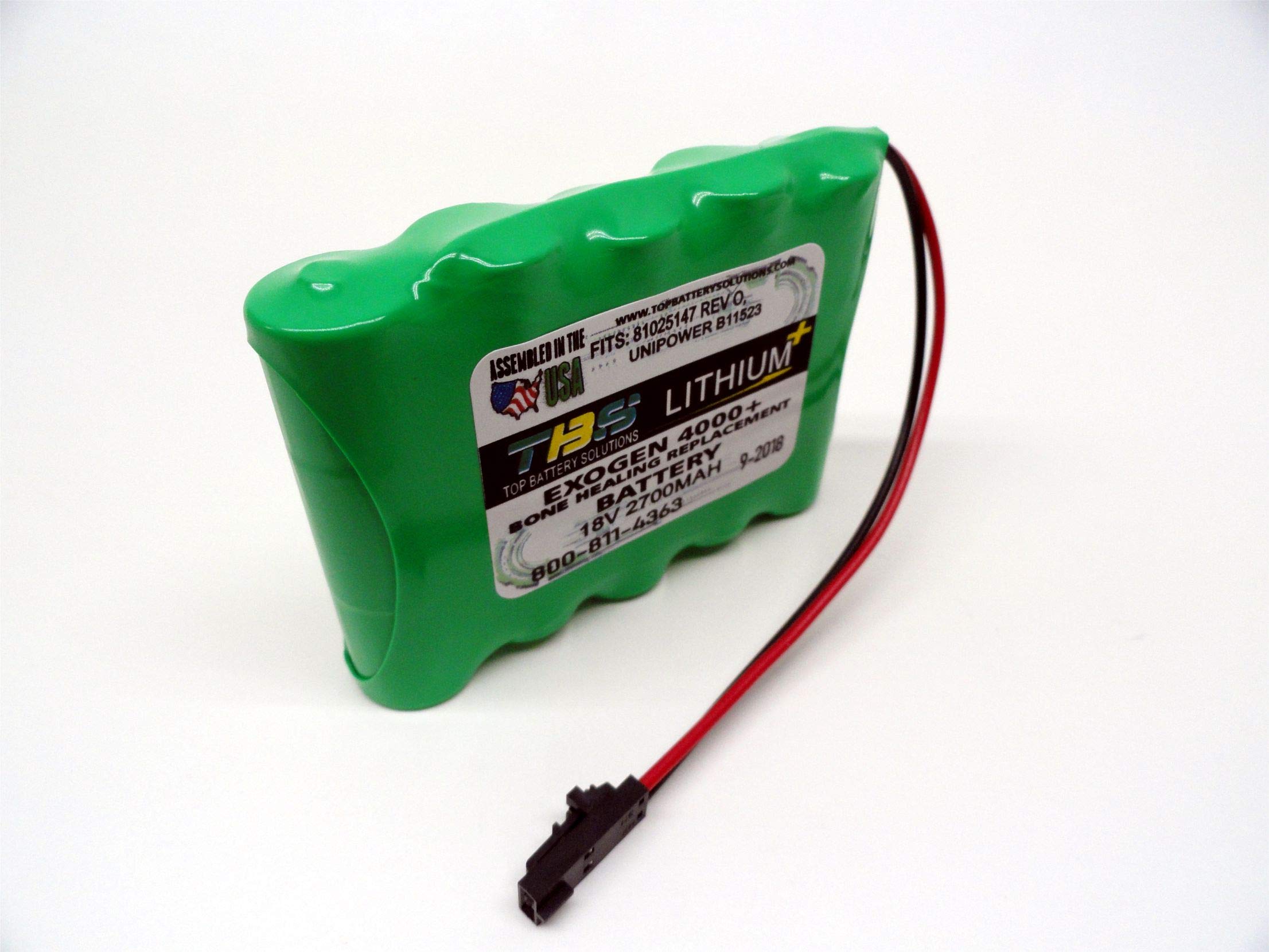 1pc Replacement Battery Exogen 4000+ and 2000+ Bone Healing System 81025147