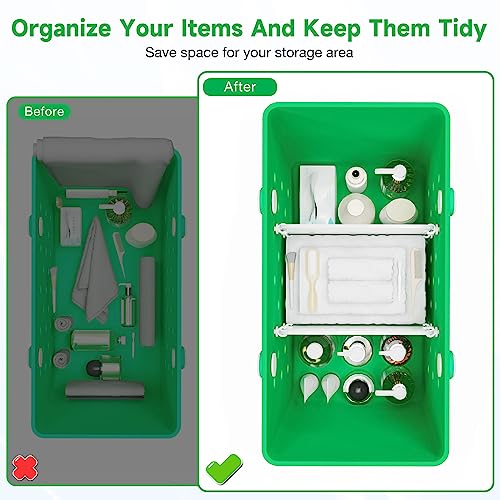 2PCS Divider Tray for Bogg Bag Accessories for Bogg Bags Compatible with BOGG Bag Original X Large Organizing Bags and Divide Space with Bogg Bag Accessories Inserts (White)