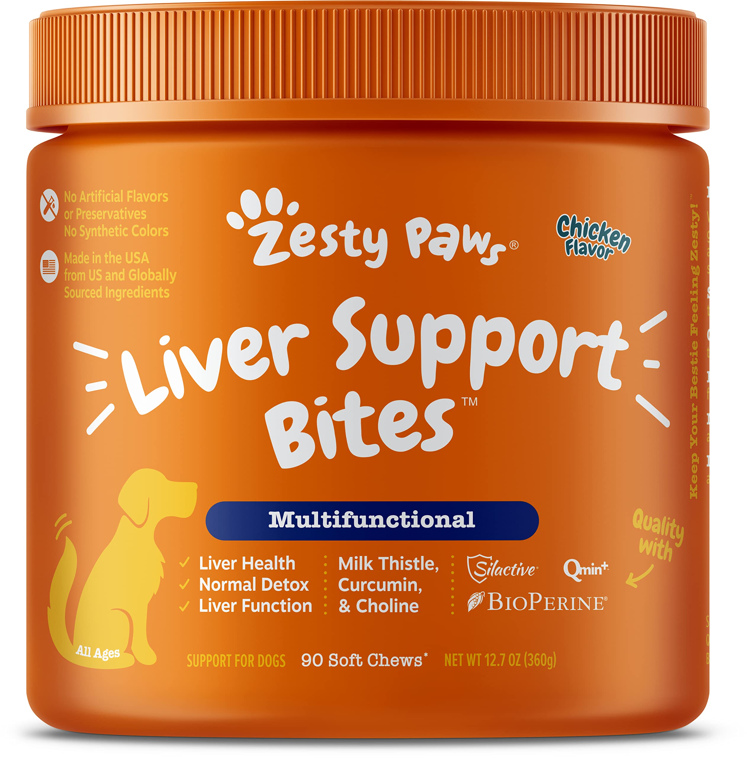 Cranberry for Dogs - UT Incontinence Support + Immune Health Dog Antioxidant + Liver & Kidney Support Supplement for Dogs - with Milk Thistle Extract
