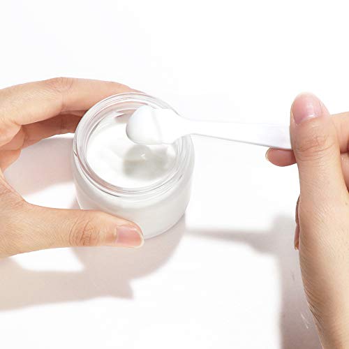 12 Pack 60ml 2 oz Matte Clear Glass Jars with Silver Lids & Inner Liners,Round Containers Travel Jars for Cosmetics, Eye Shadow, Makeup and Face cream Lotion.