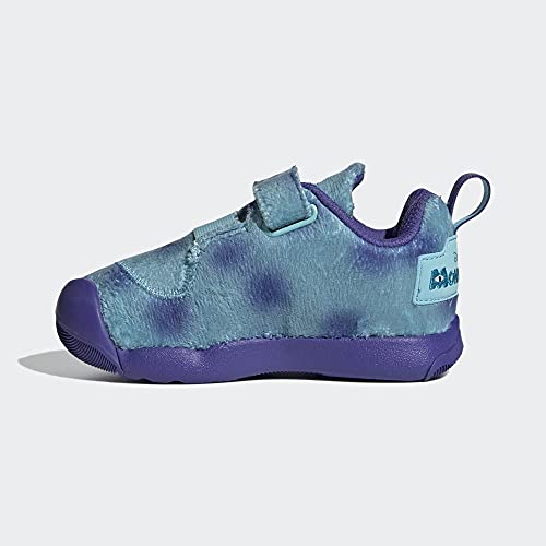 adidas Kids Activeplay Monsters Track and Field Shoe, Sonic Aqua/White/Light Aqua, 6 US Unisex Toddler