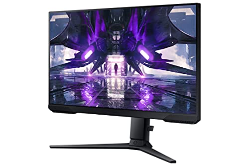 SAMSUNG 27” Odyssey G30A Gaming Computer Monitor, FHD LED Display, 144Hz, 1ms, FreeSync Premium, Adjustable, Borderless Design (LS27AG302NNXZA), Black