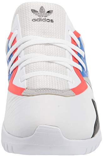 adidas Originals Baby Originals Flex Sneaker, White/Grey/Glory Blue, 5.5 US Unisex Infant