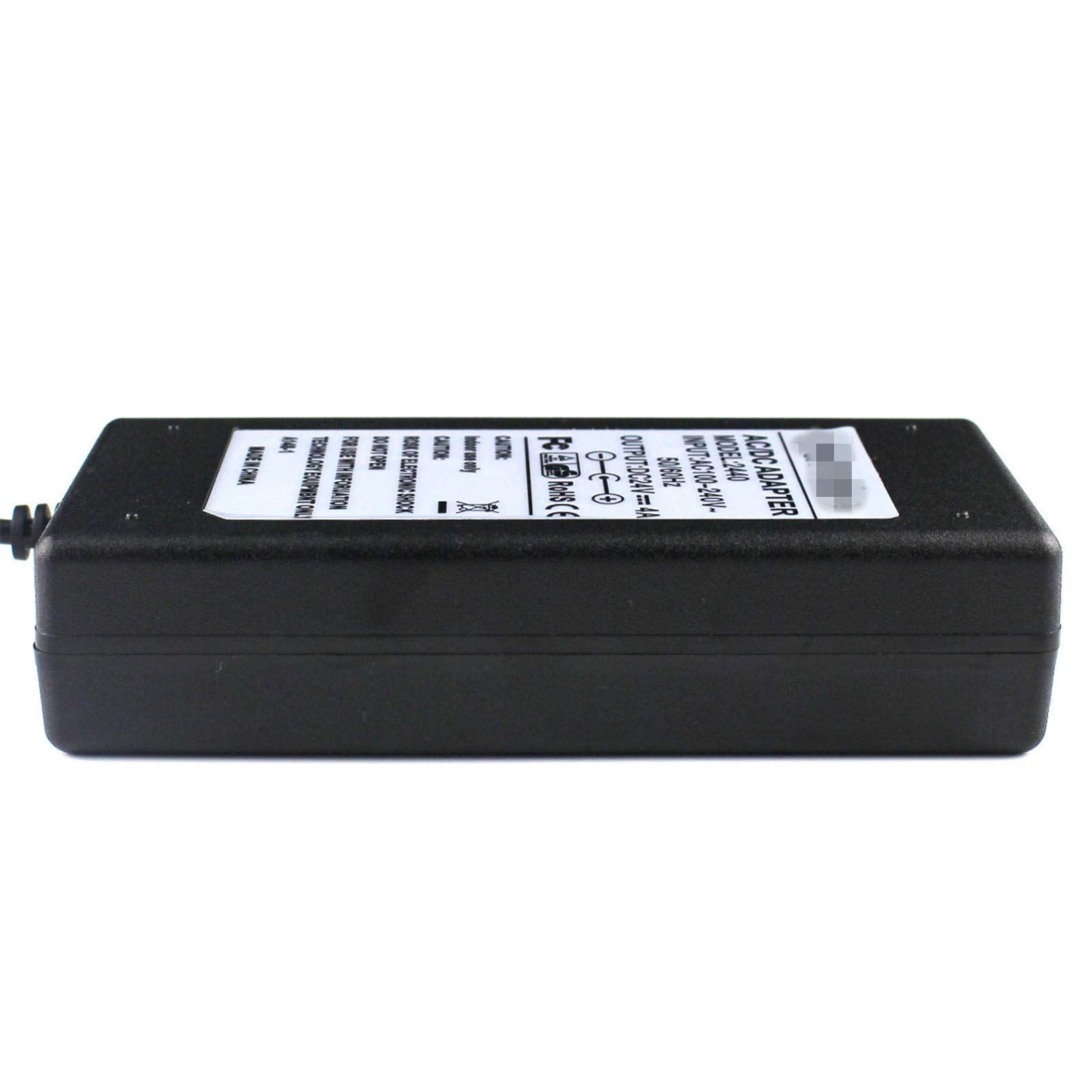 24V 4A AC DC Adapter with Cord for Zebra GX420d GK420d GK420t GX420t GX430T Printer