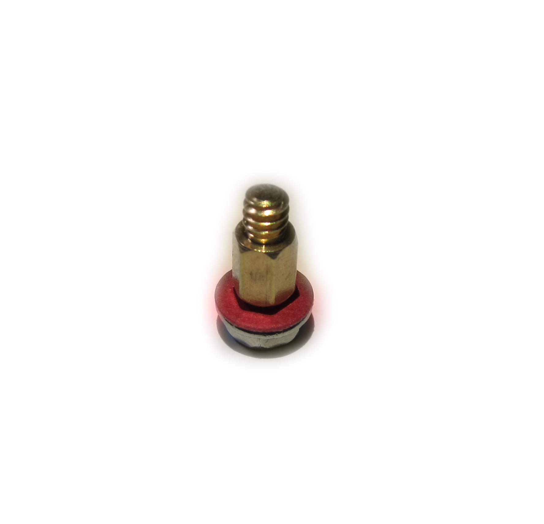 36 PCS - 6/32" Male x 6/32" Female Brass Motherboard Standoff + Screw + Washer