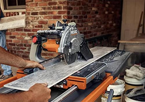 12 Amp 8 in. Wet Tile Saw with Extended Rip Capacity and Stand