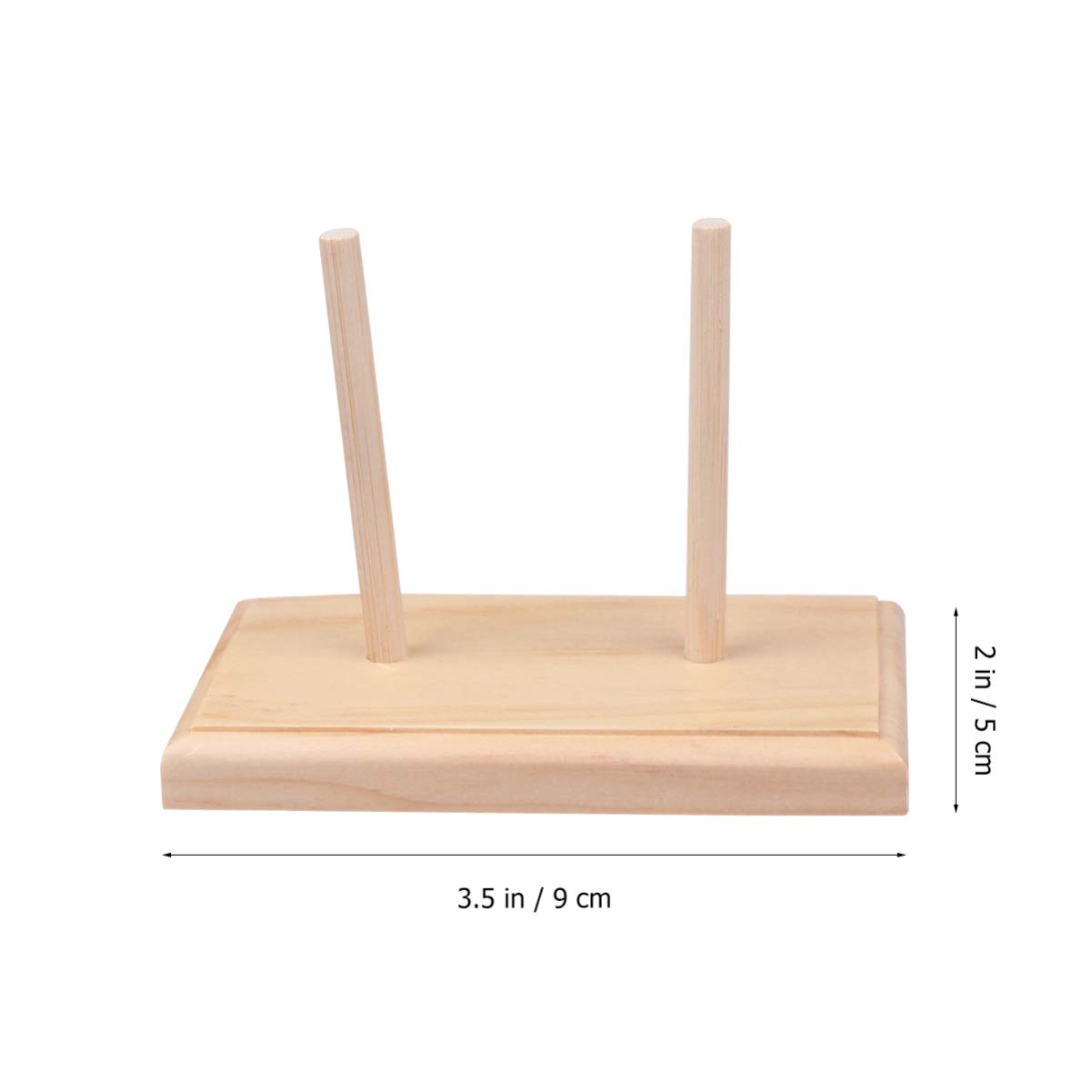 1pc Embroidery Line Tool Holder Hair Braiding Tools Quilting Spool Wood Embroidery Thread Holder Wooden Thread Holder Wooden Spool Organizer Thread Embroidery Bamboo Conical
