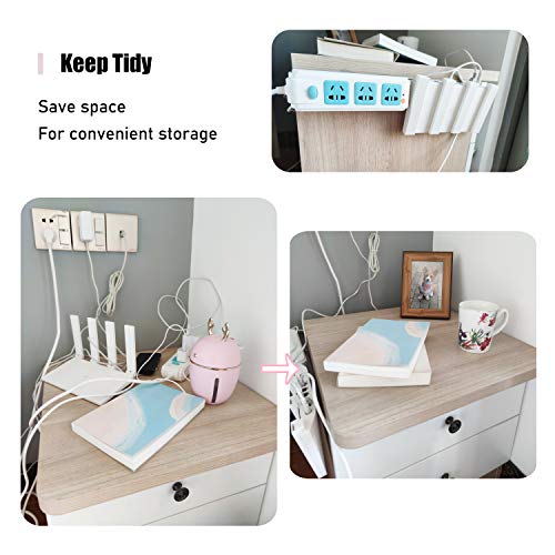 6PCS Double Sided Adhesive Wall Utility Hooks, Waterproof Strong Hanger Clear Wall Storage Holder Self-Adhesive Hooks for Bathroom Kitchen, No Punching Wall Harmless