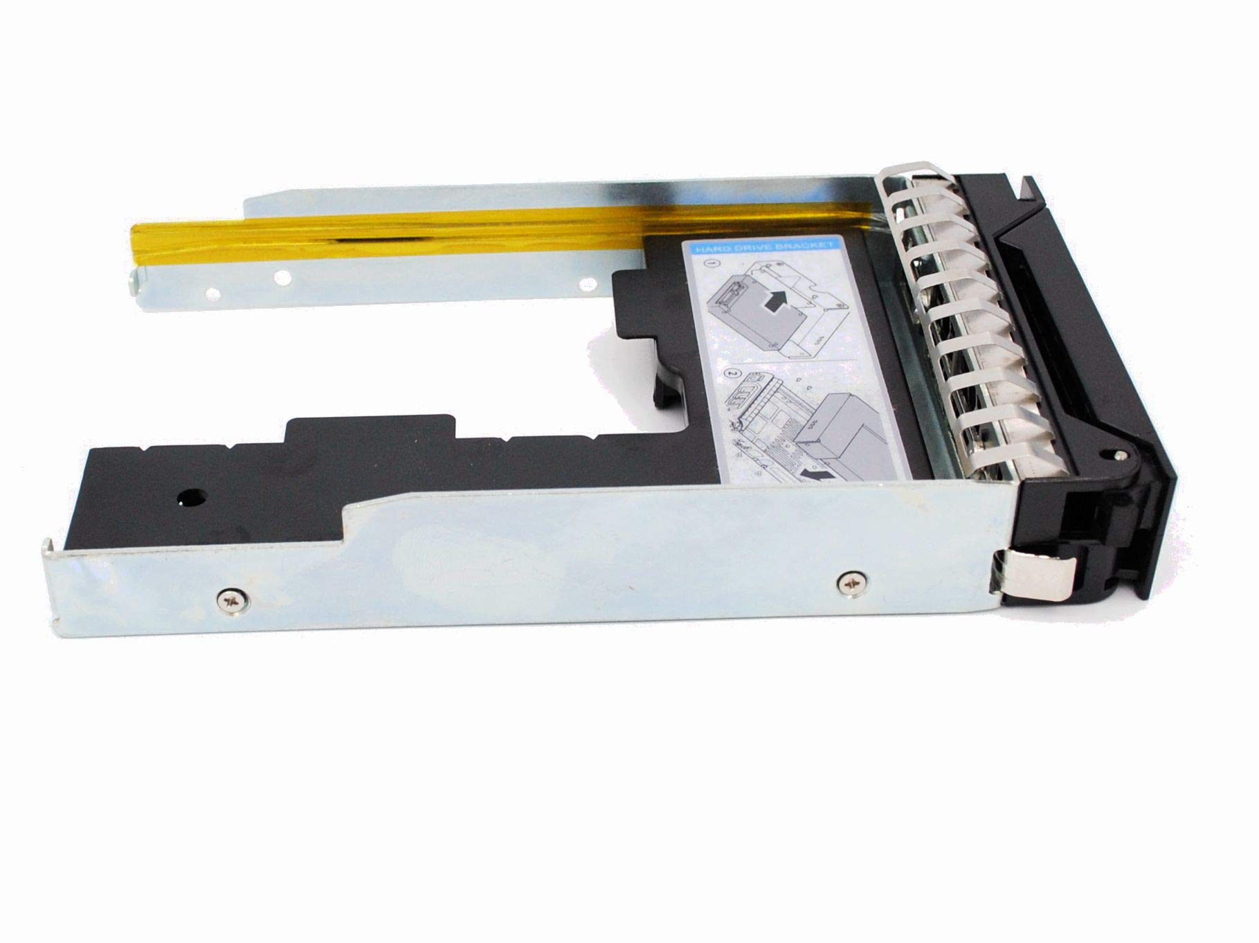 2.5" Adapter Tray FRU00FC28+3.5" SAS/SATA Hard Drive Caddy Tray Sled 03T8898 for Thinkserver RD650 RD550 RD450 RD350 server by BTHEBKRS