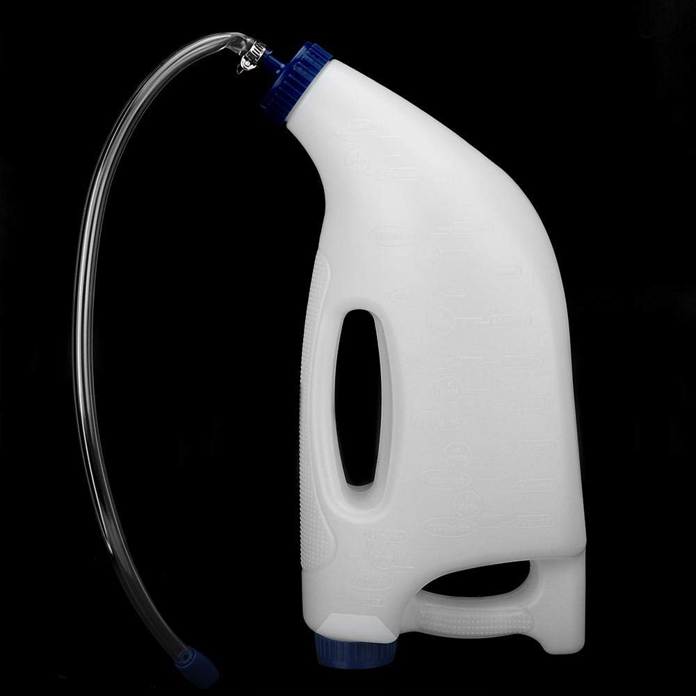 4L Calf Bottle Feeding High Capacity Calf Milk Feeder Bottle Nursing Bottle Feeding Nipple Sheep Lamb Bottle Holder