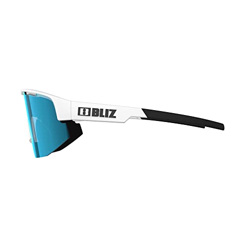 Bliz Matrix Small Sunglasses, Matte White/Blue Multi, 56mm